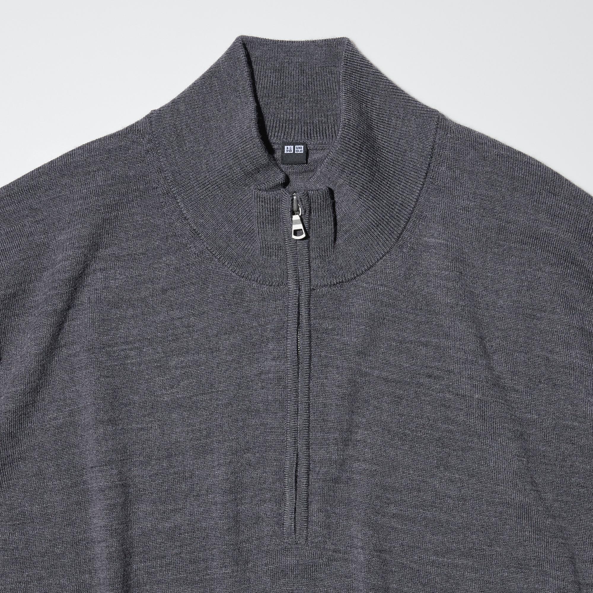 Merino Sweater | Half-Zip | UNIQLO US
