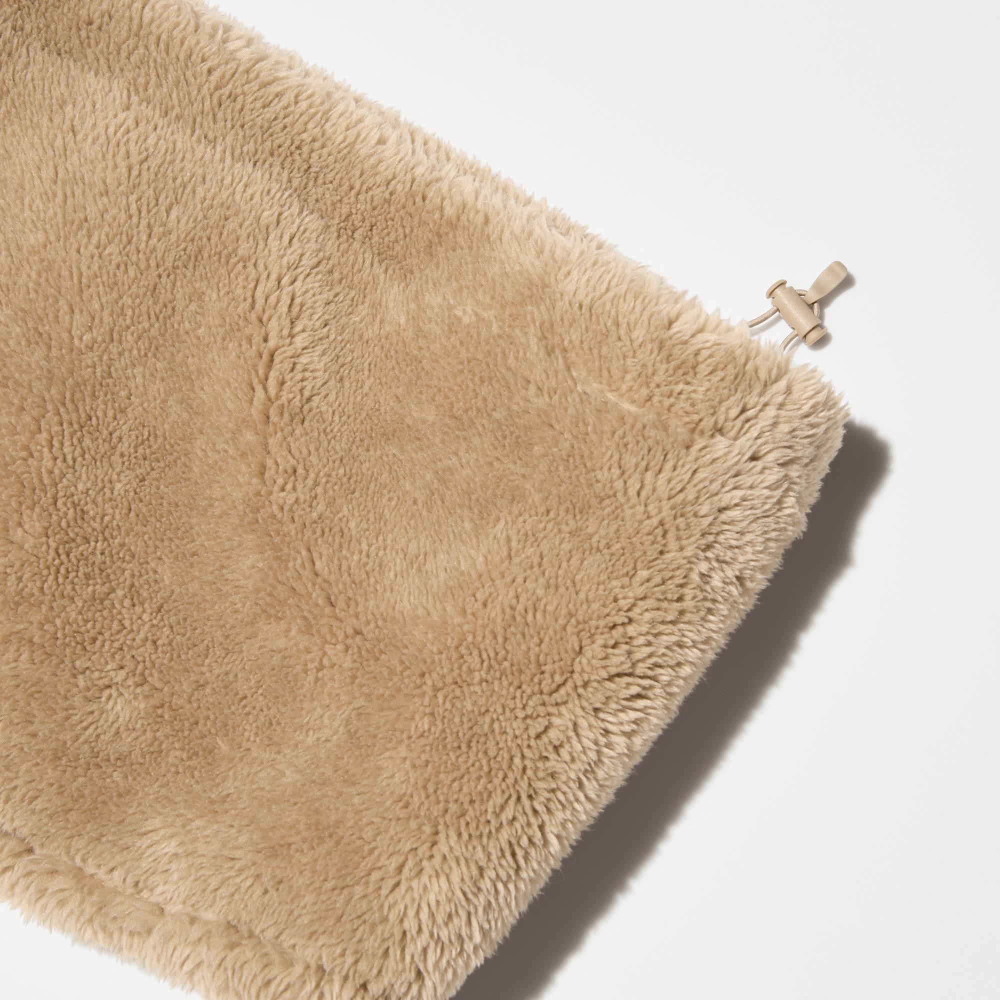 HEATTECH Fluffy Yarn Fleece Neck Warmer | UNIQLO US