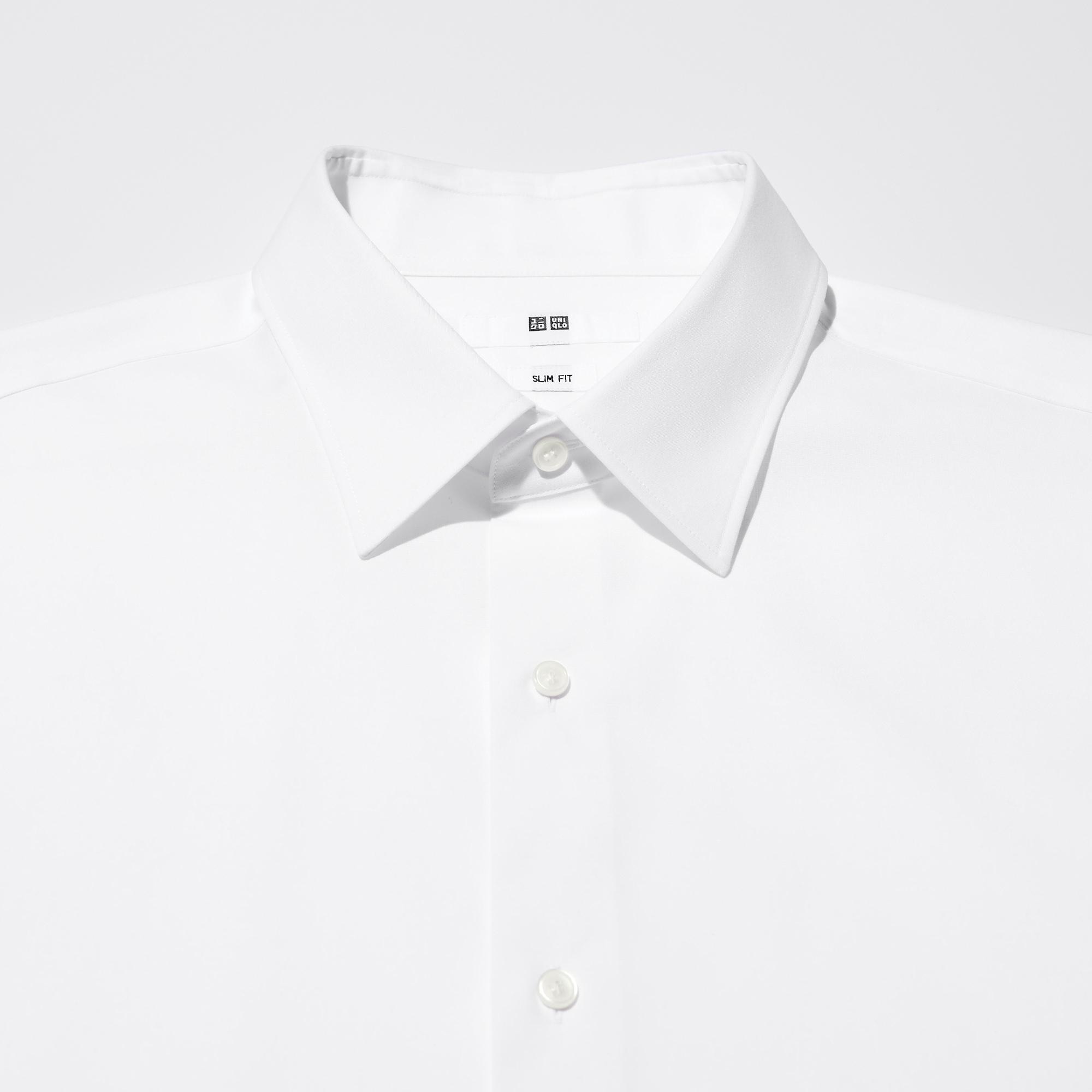 Men's Easy Care Stretch Slim Shirt | UNIQLO US