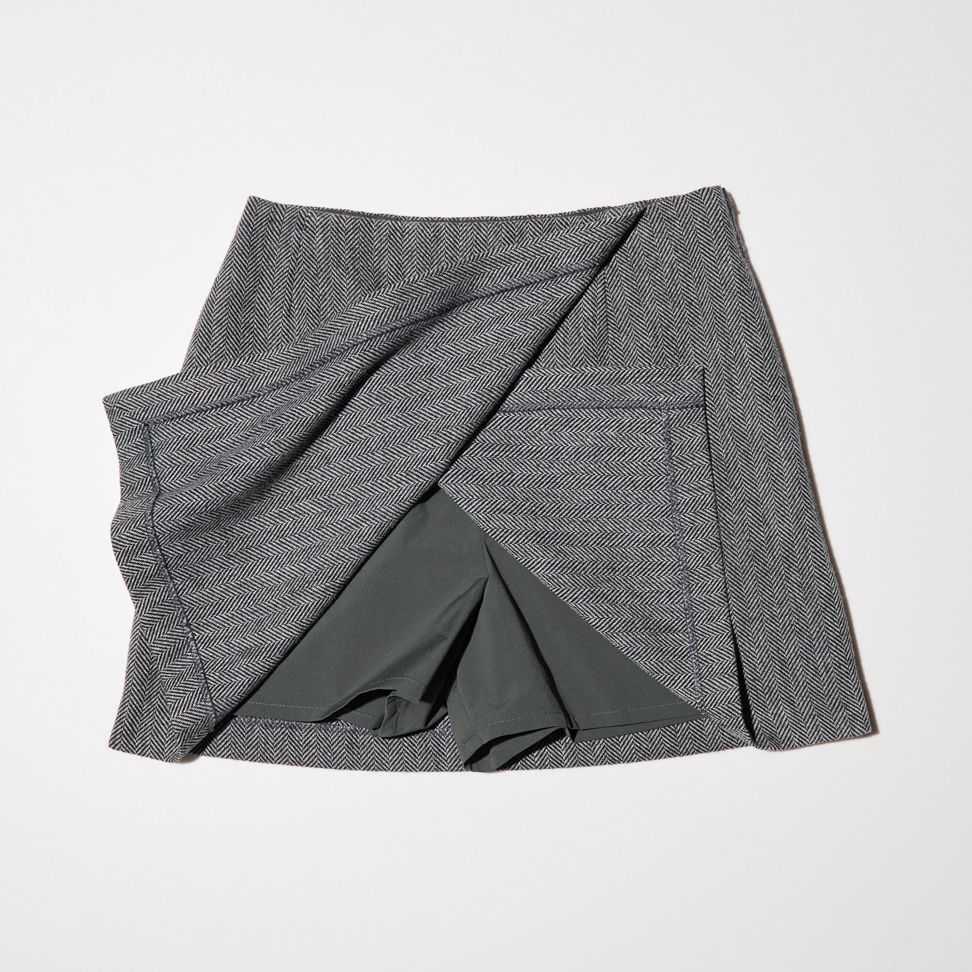 Women's Tweed Skort | UNIQLO US