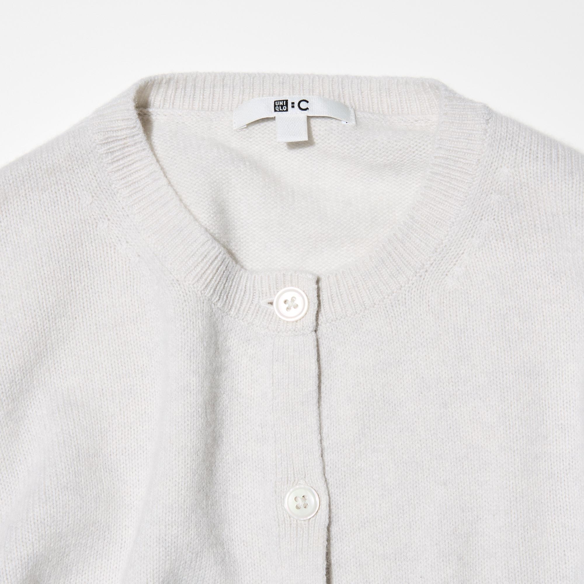 Cashmere Short Cardigan | UNIQLO US
