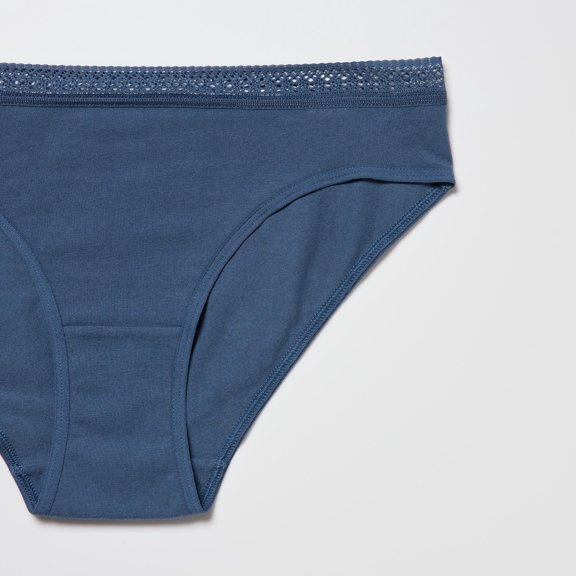 Lace Mid Rise Briefs | UNIQLO US