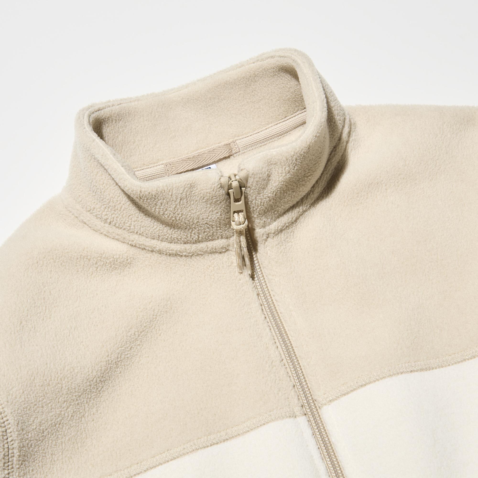 Kids Fleece Full-Zip Jacket | Color Block | UNIQLO US
