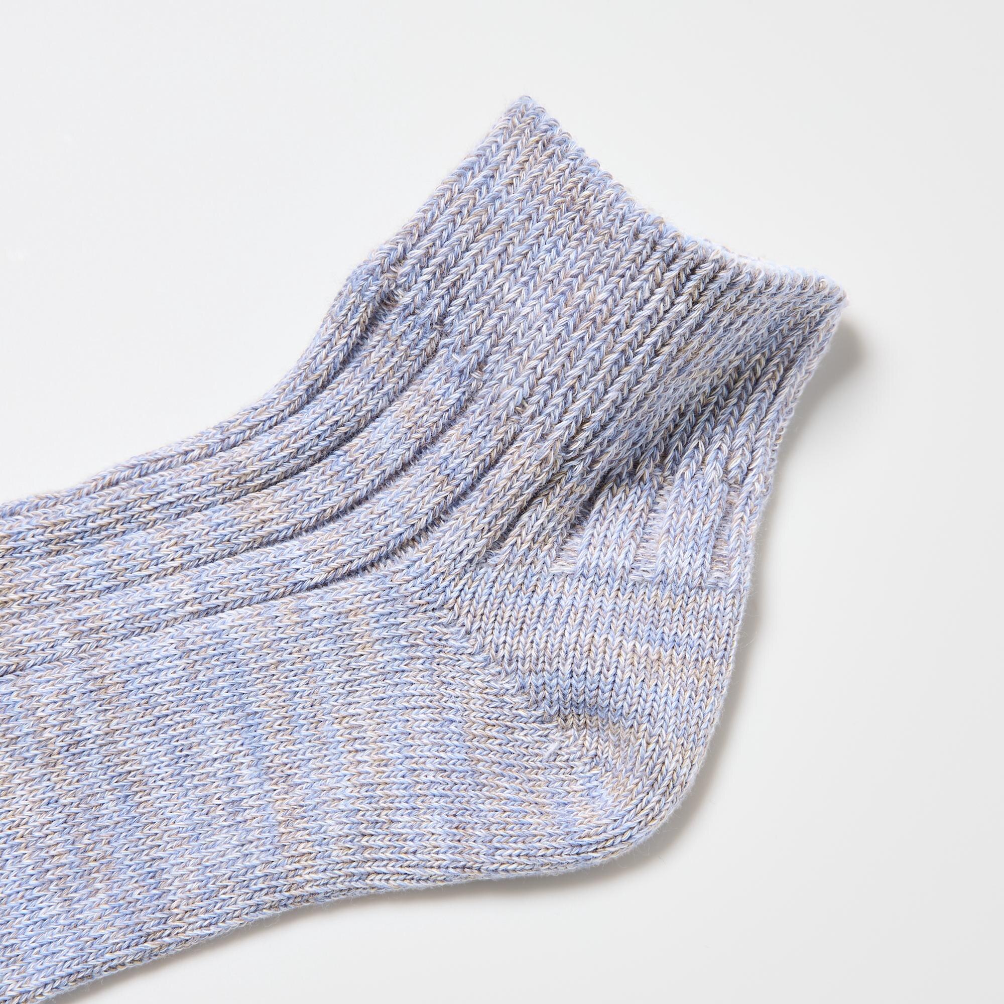 Women's Mix Yarn Short Socks | 3 Pairs | UNIQLO US