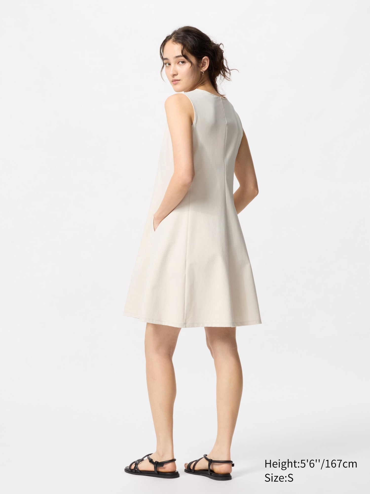 UNIQLO Ultra Stretch Mini Dress Sleeveless | StyleHint