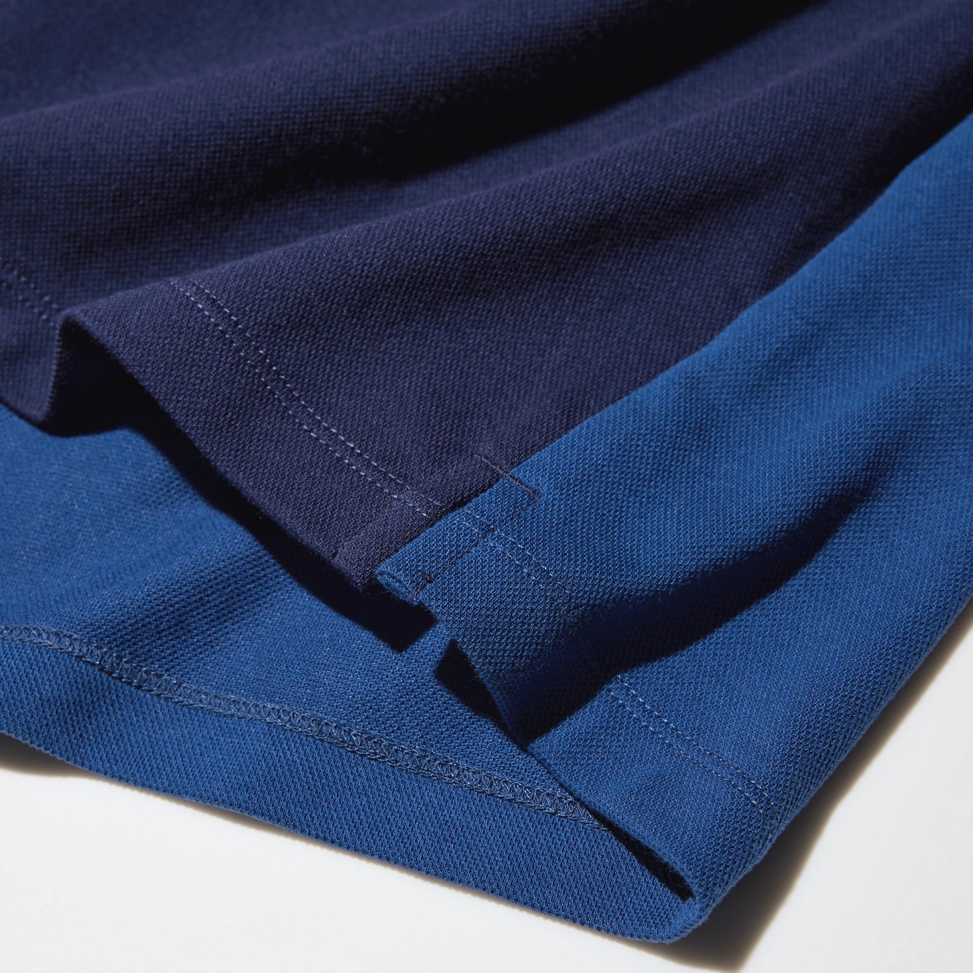 DRY Pique Color Block Polo Shirt | UNIQLO US