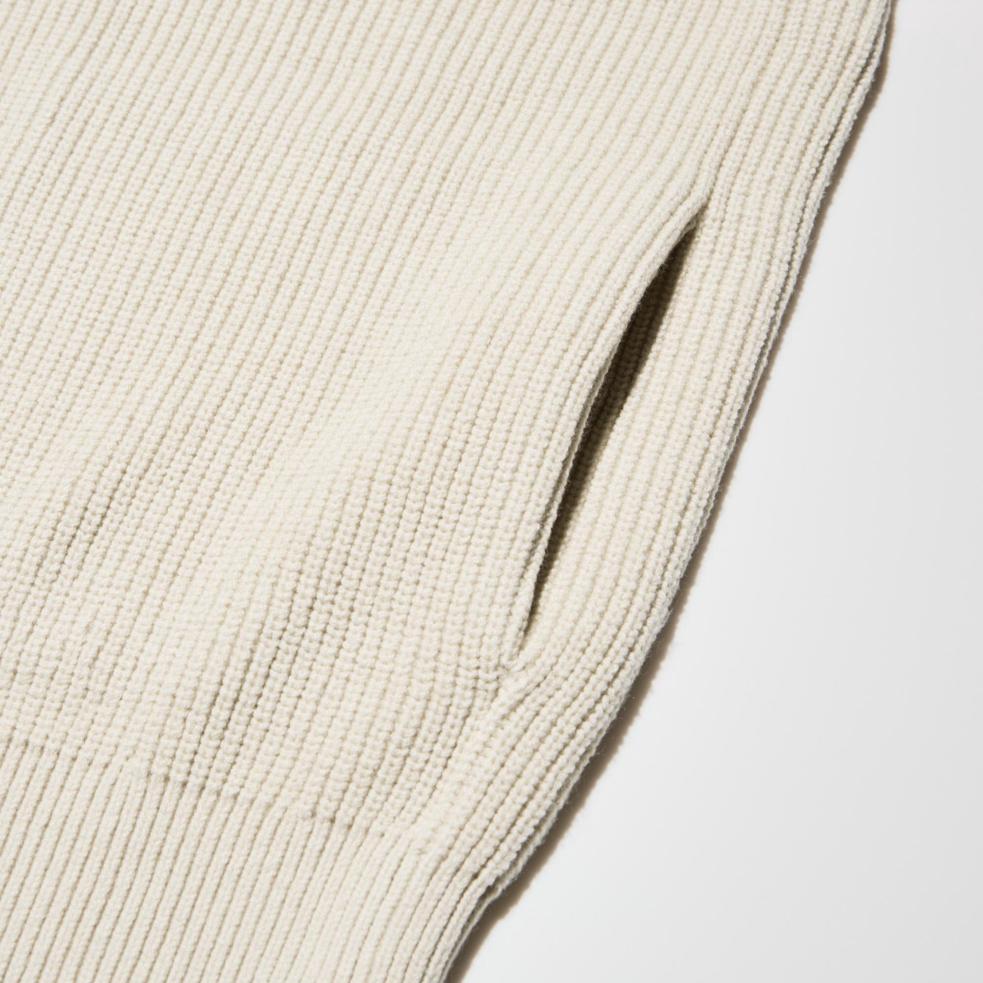 Men's Middle Gauge Full-Zip Sweater | UNIQLO US