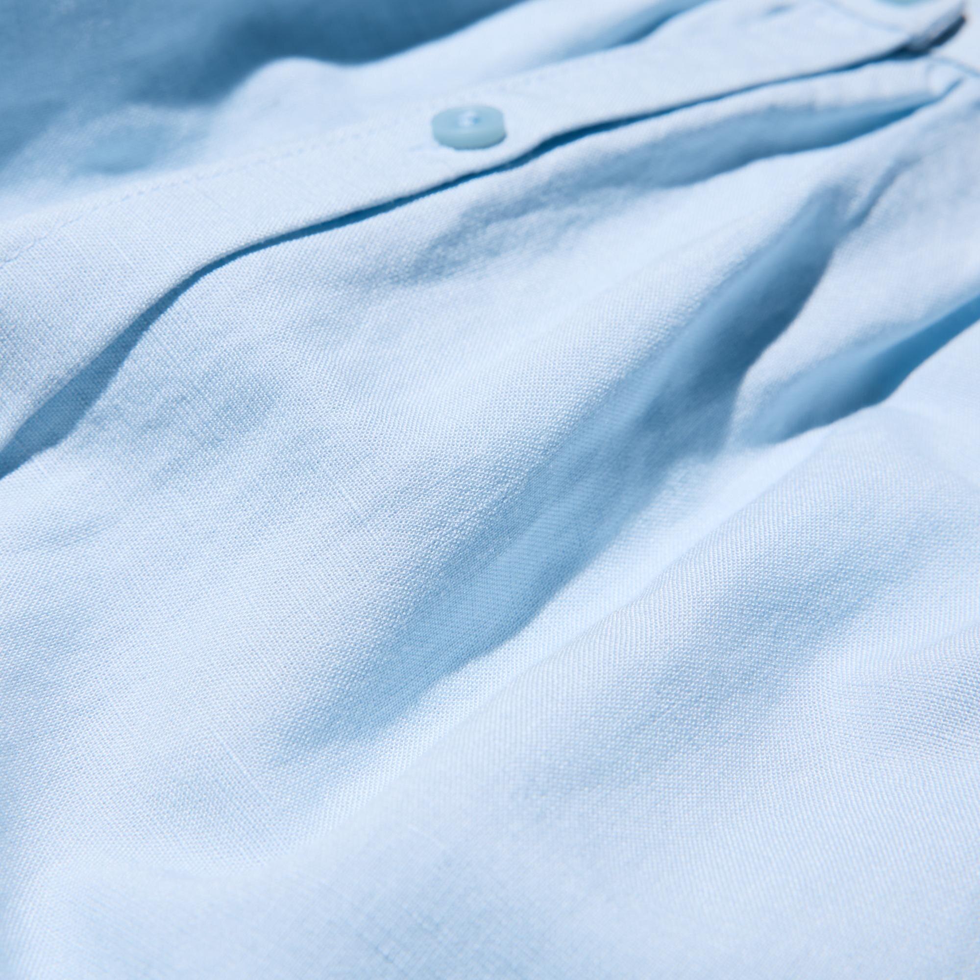 Women's Linen Blend Volume Sleeve Blouse | UNIQLO US