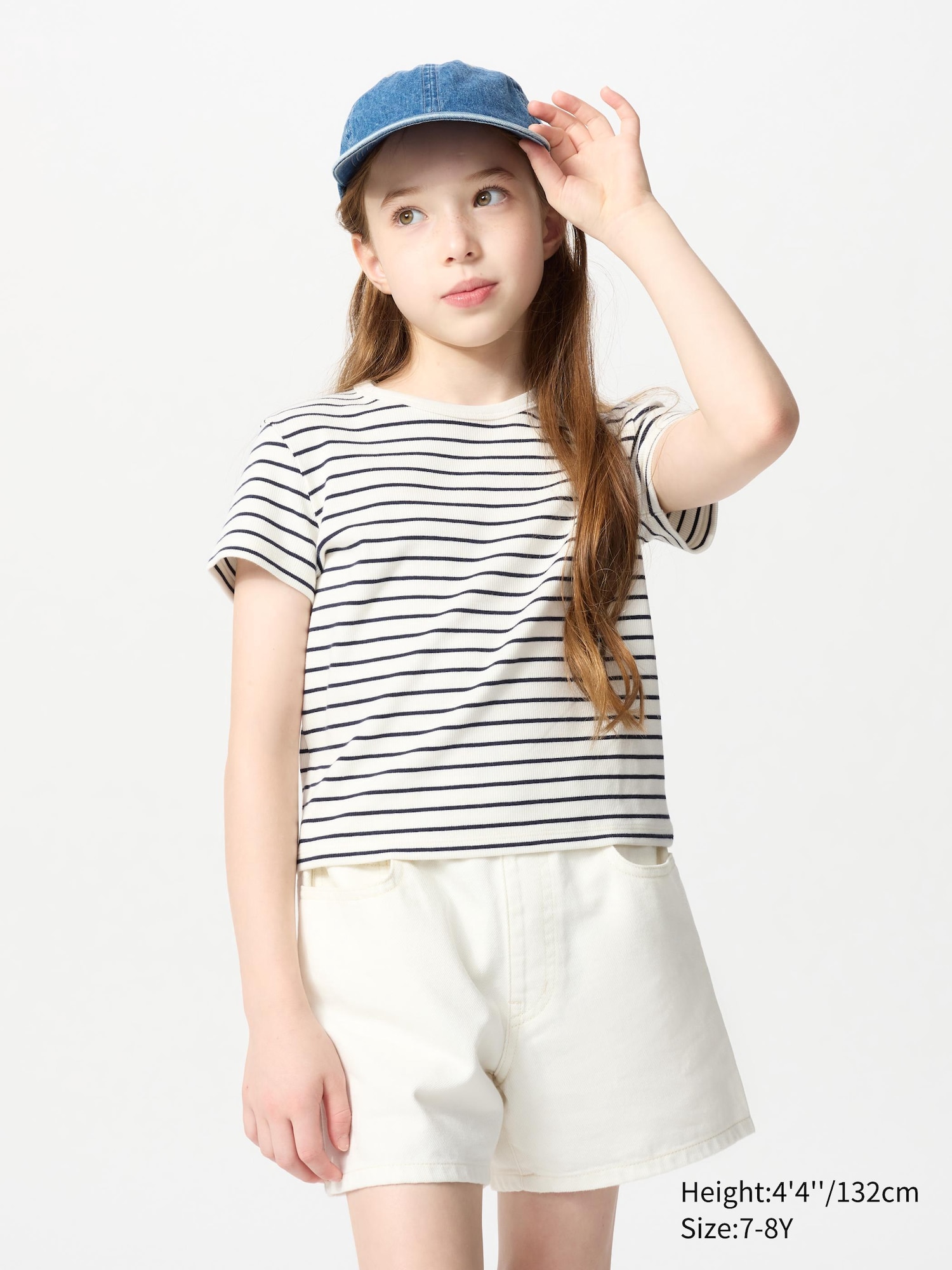 Soft Ribbed Mini T-Shirt | Striped | UNIQLO US