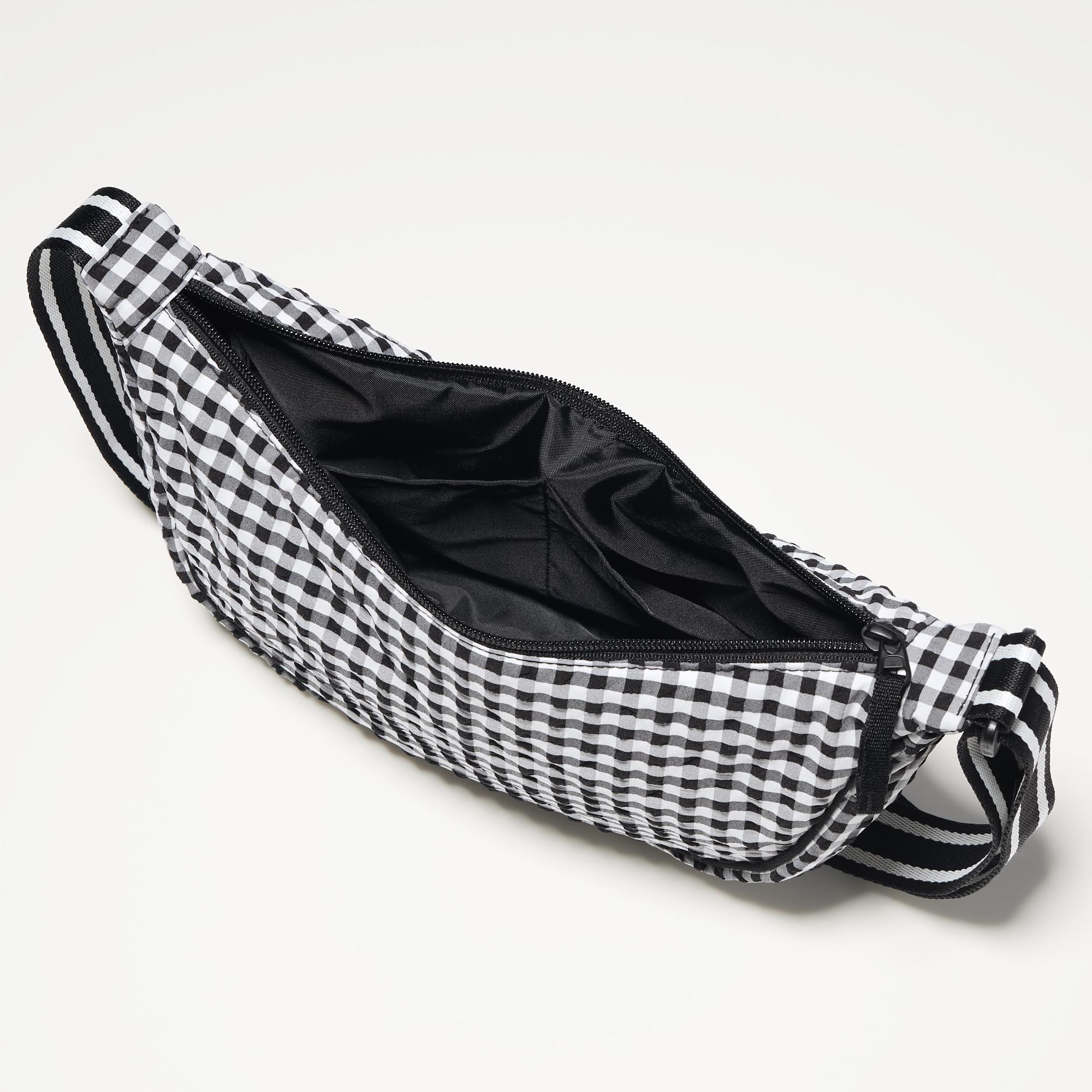 Round Mini Shoulder Bag | Gingham | UNIQLO US