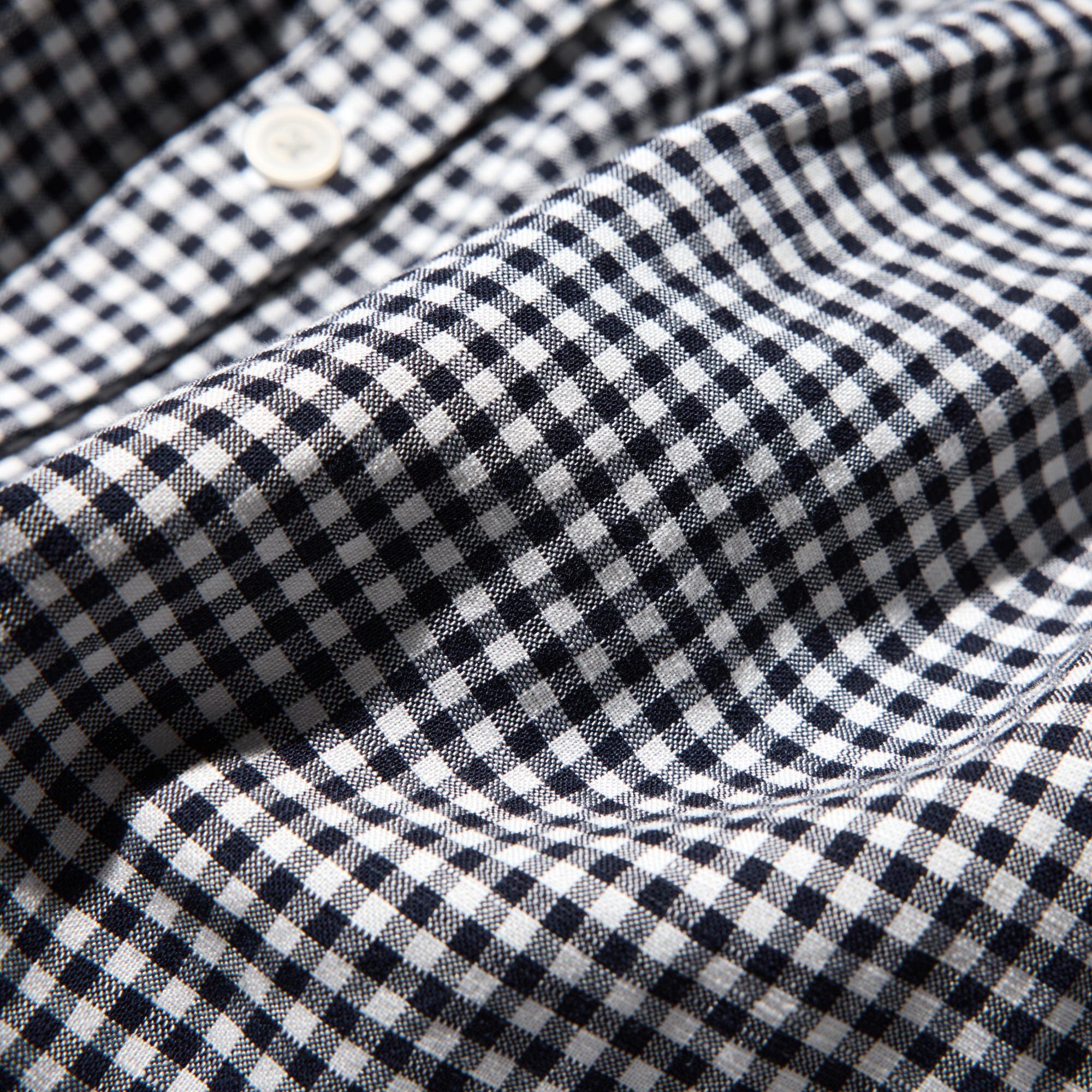Women's Linen Blend Dress | V Neck | Gingham | UNIQLO US
