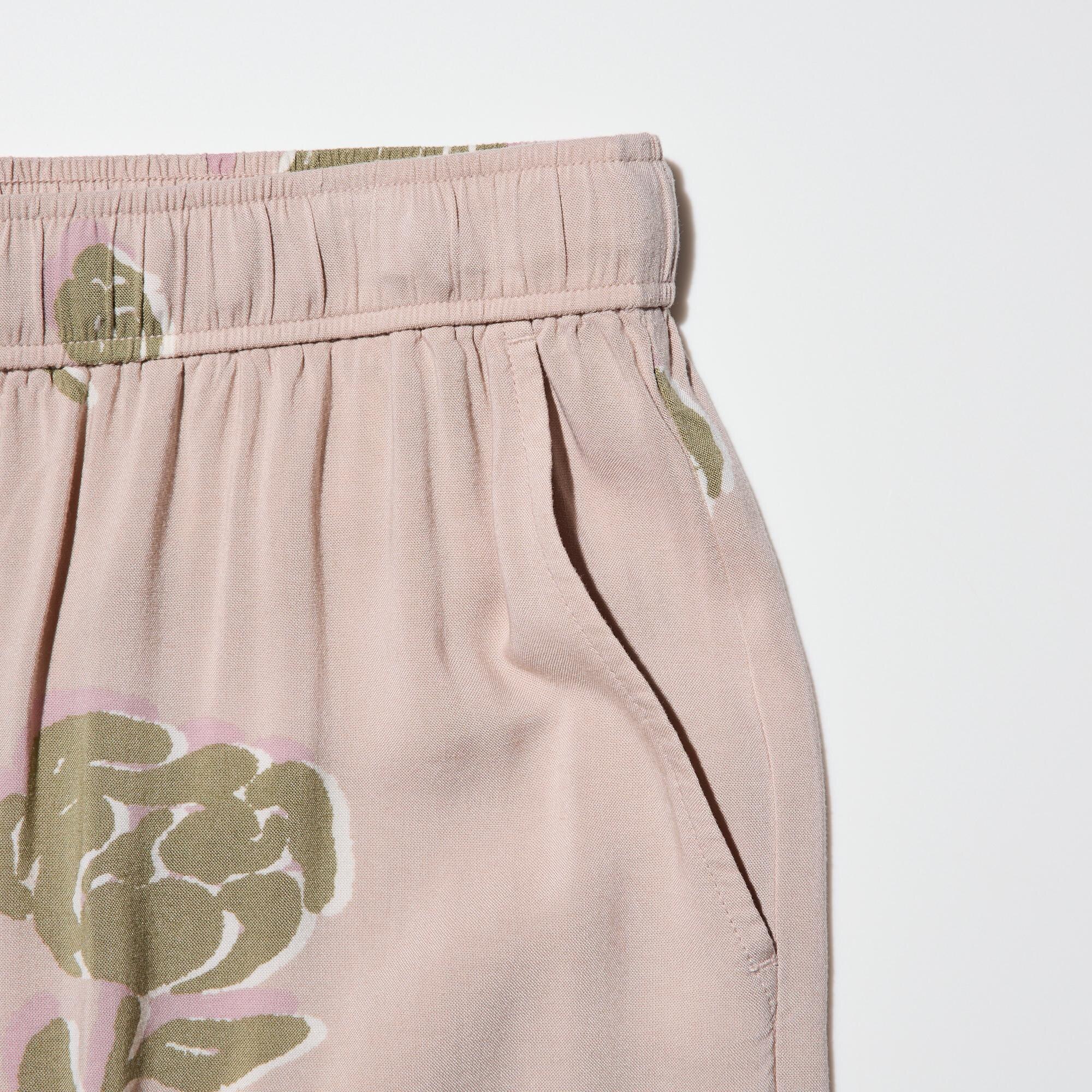 Drape Easy Pants | Flower | UNIQLO US