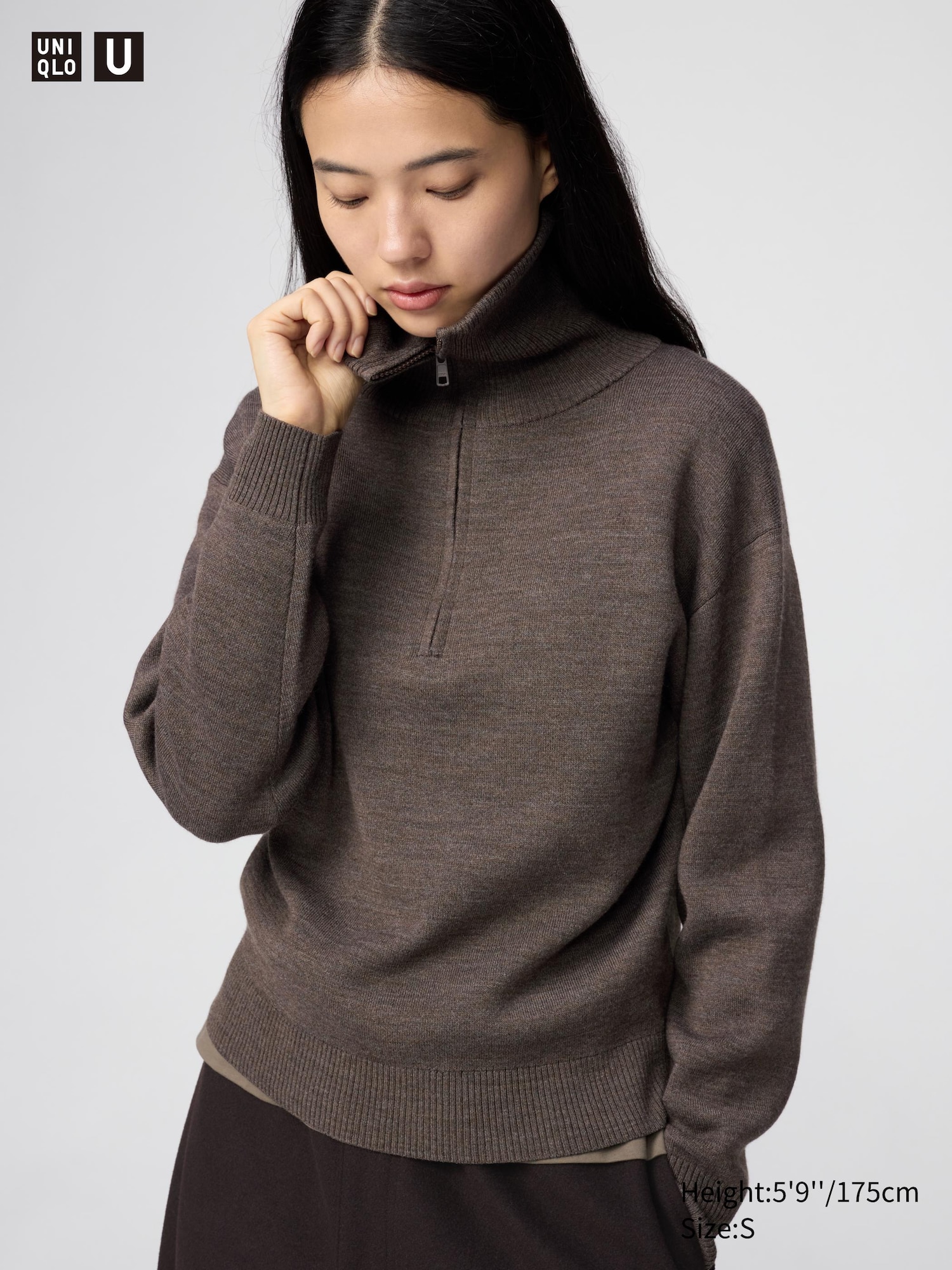 UNIQLO Double Face Knit Half-Zip Sweater | StyleHint