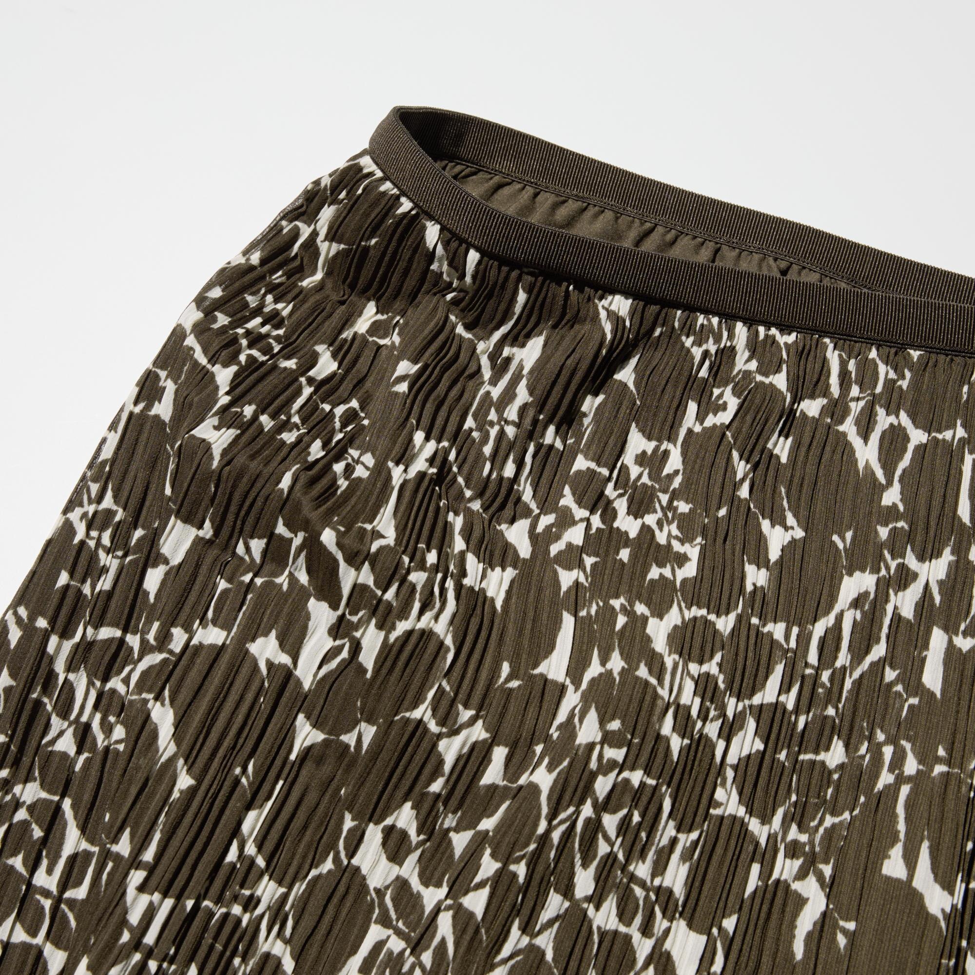 Women's Chiffon Tiered Skirt | Printed | UNIQLO US