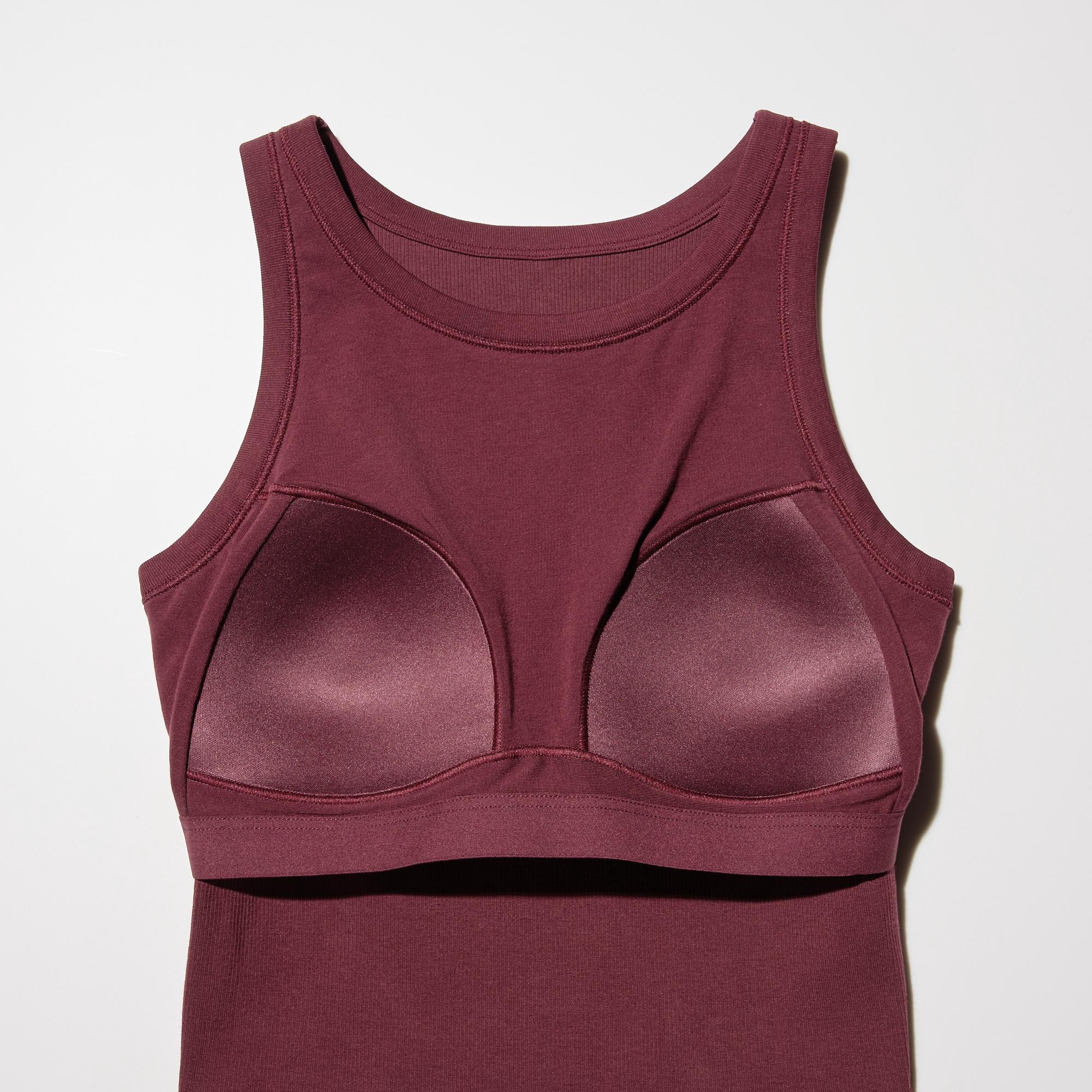 Women's Ribbed Cropped Bra Top | UNIQLO US
