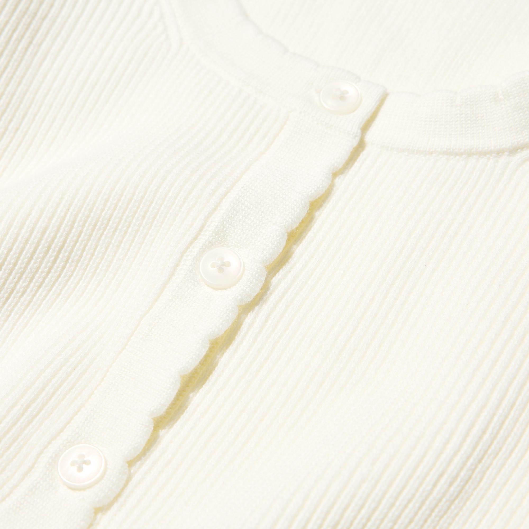 Scalloped Cardigan | UNIQLO US