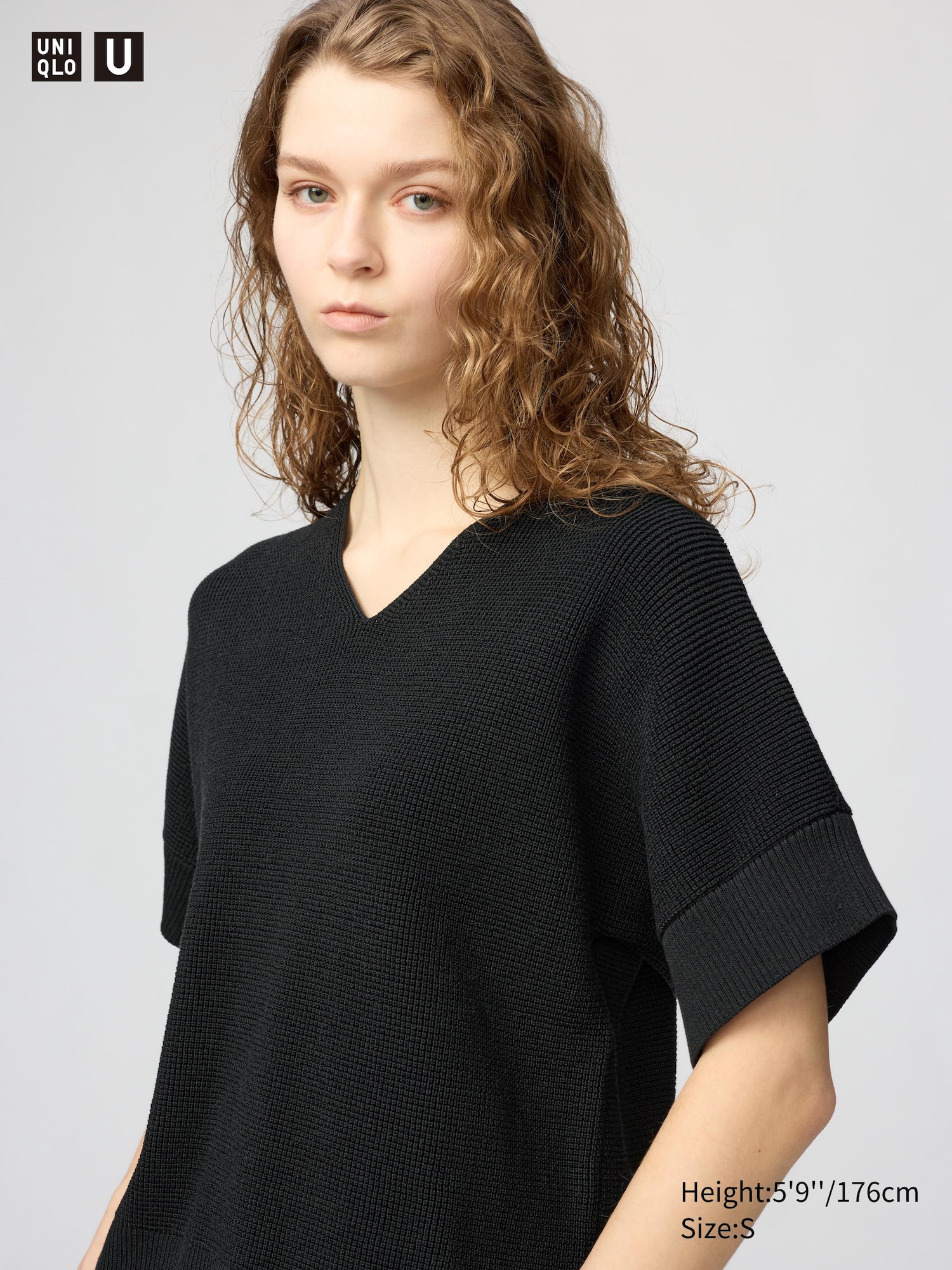 Women's V-Neck Sweater | Short Sleeve | UNIQLO US