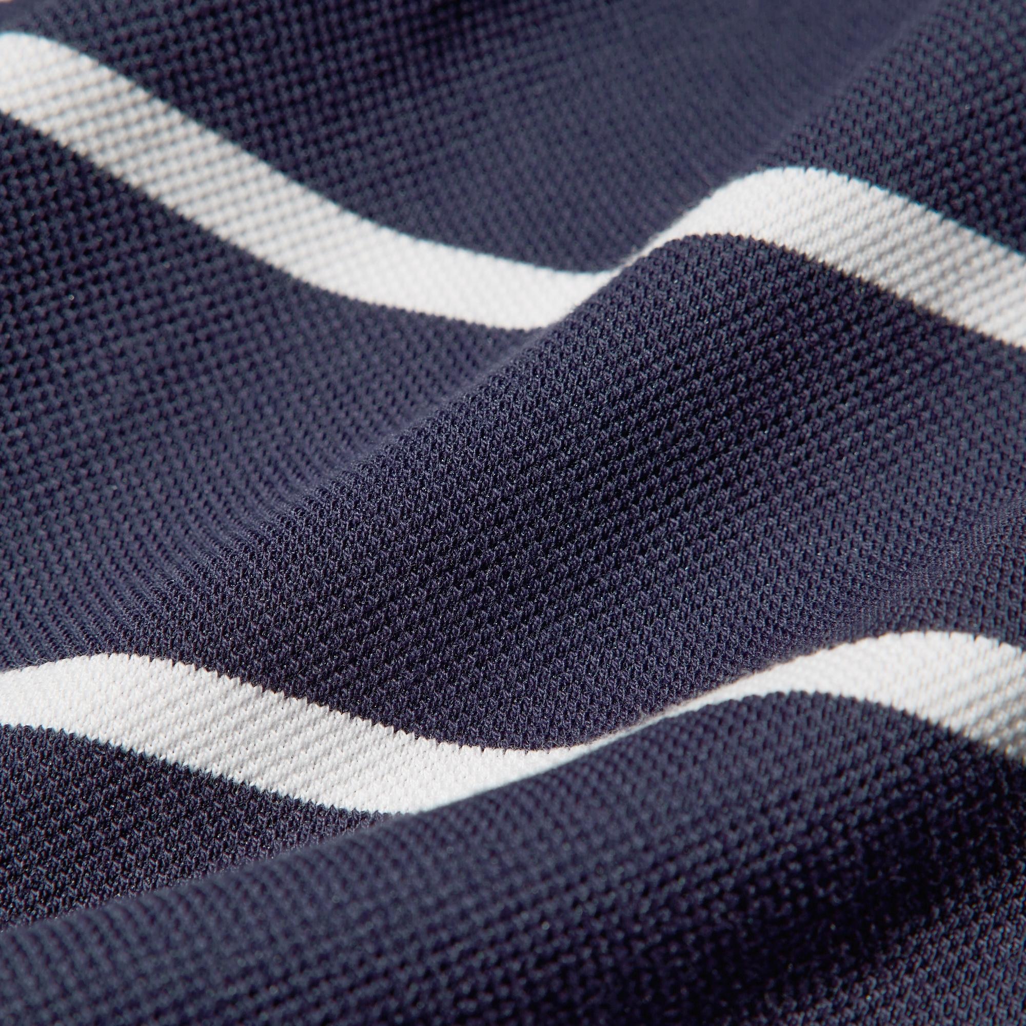 Unisex DRY Pique Striped Polo Shirt | Wide Stripe | UNIQLO US